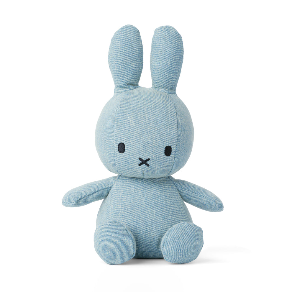 Miffy Sitting Light Wash Denim 23cm – Natures Collection